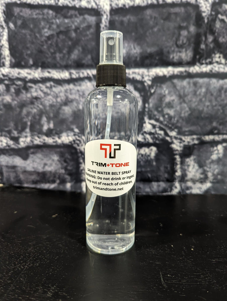 8 oz Saline Belt Spray for Trim and Tone Belt